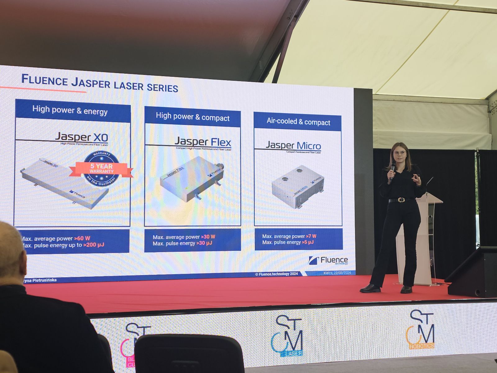 Fluence Technology na STOM Laser 2024 - Fluence.technology